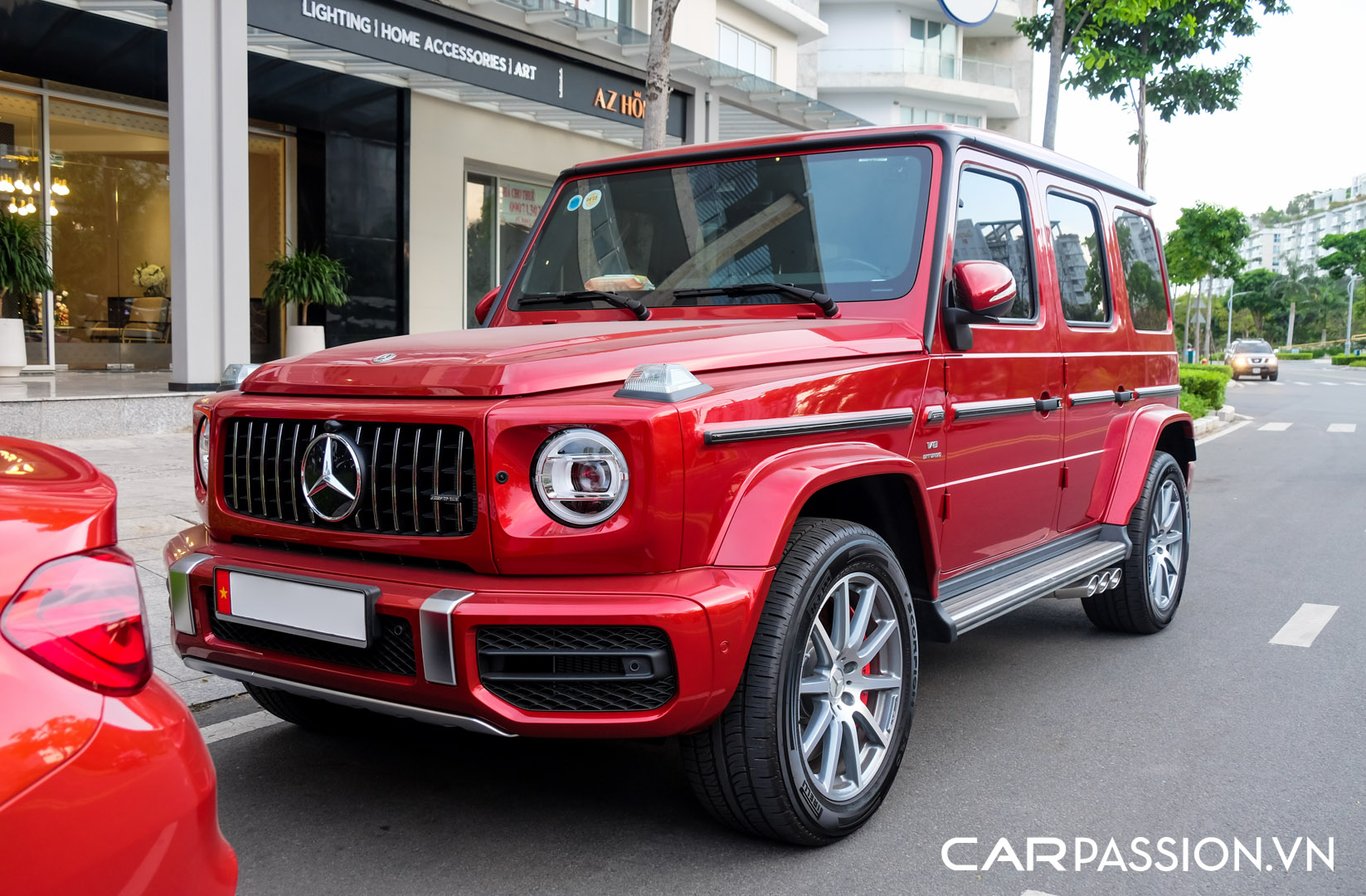 “Hàng độc” Mercedes-AMG G63 màu đỏ Cardinal Red độ pô Capristo trị giá ...